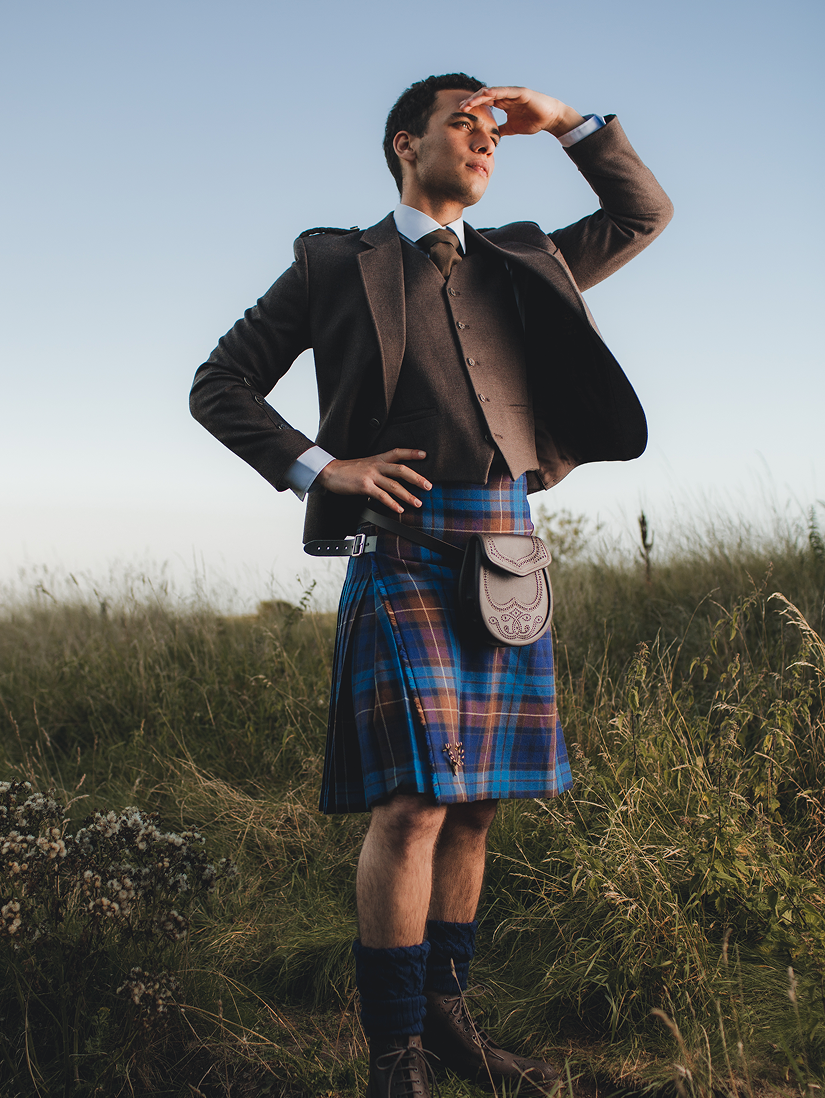 Blue Buchanan Tartan | Made in Scotland